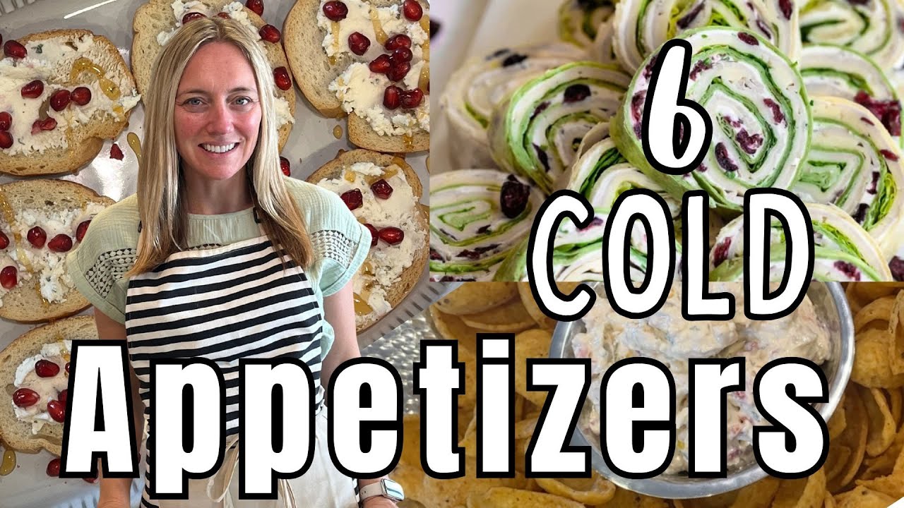 6 Easy & Delicious COLD Appetizers | Molly Makes it Easy | Molly ...