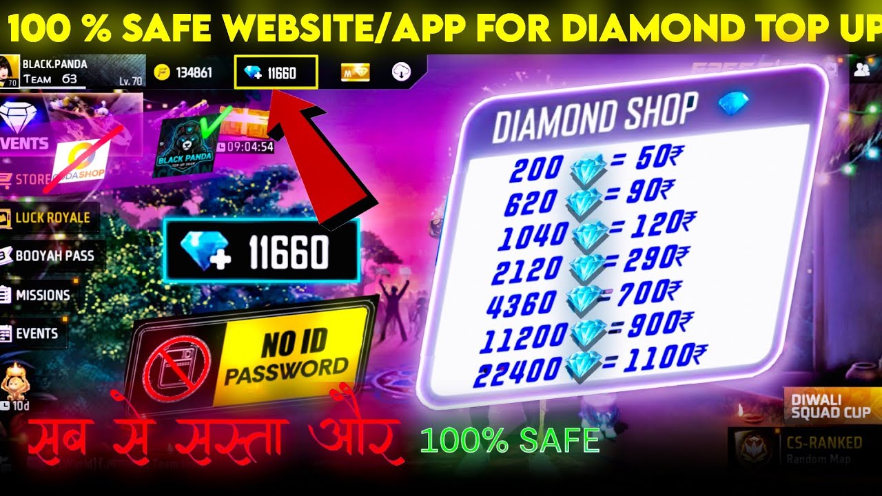 Best Double Diamond Top Up Website 🥳 | Free Fire Double Diamond Top Up ...