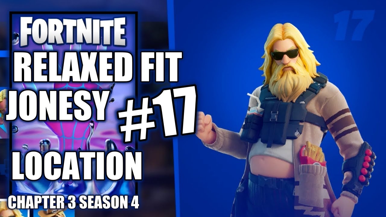 Fortnite - Relaxed Fit Jonesy Character 17 Location - Chapter 3 Season ...