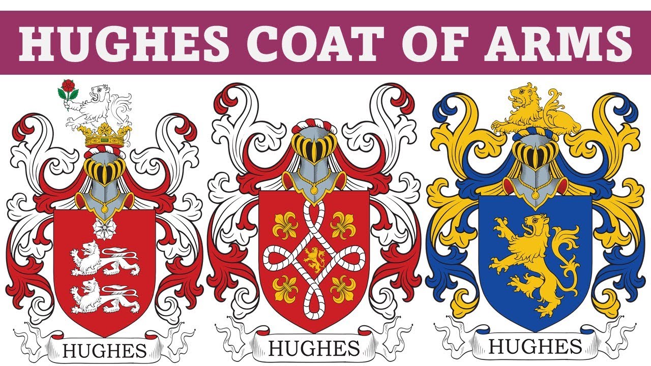 Hughes Coat of Arms & Family Crest - Symbols, Bearers, History - YouTube