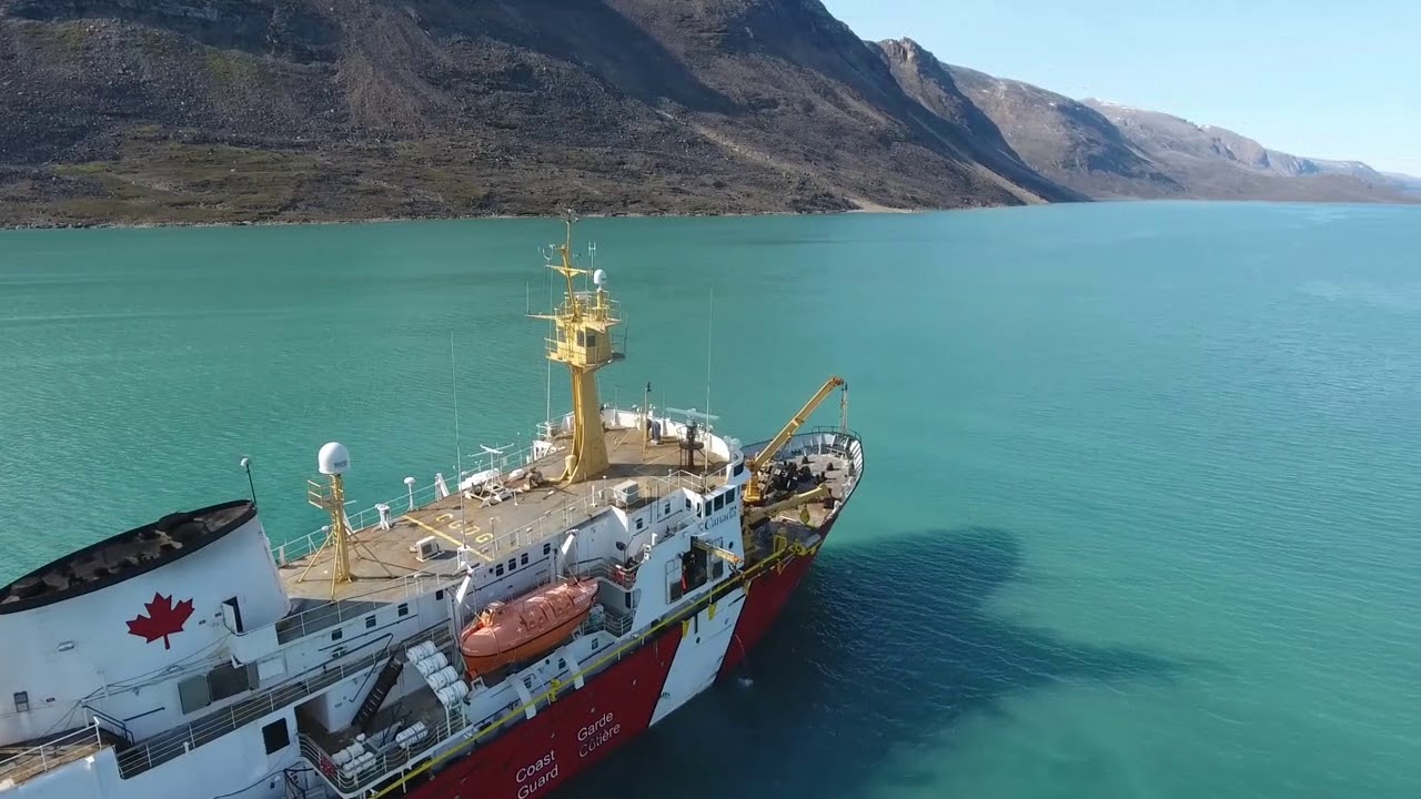 The CCGS Hudson during the 2018 Baffin Bay Expedition - YouTube