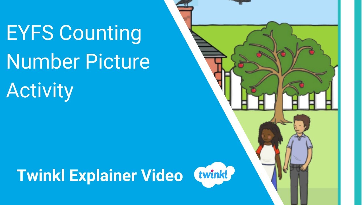 EYFS Counting Number Picture Activity - YouTube
