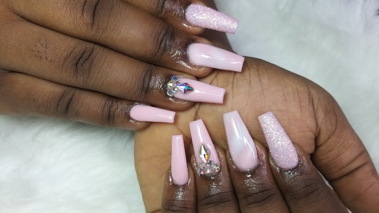 Nigerian Acrylic Bridal Nails - Bridal Nails Idea | Glitterspolish ...