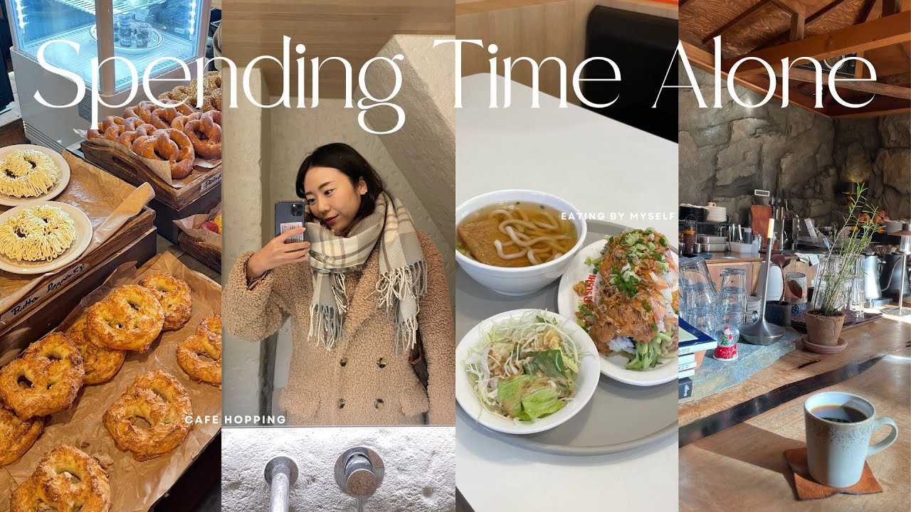 spending time alone | cafe hopping in yongsan, seoul & eating by myself ...