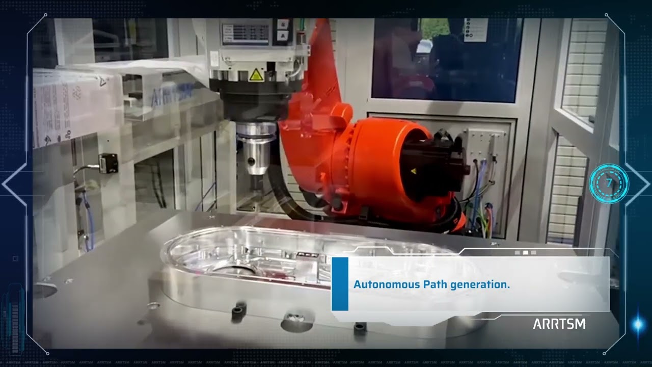 Grinding with CNC Robots - YouTube