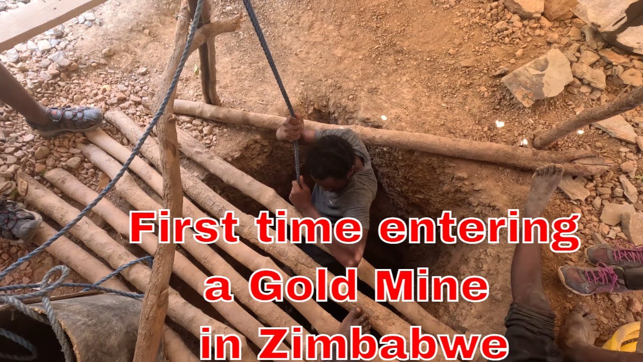 Inside a small scale gold mine in Zimbabwe, Chinhoyi. #makorokoza - YouTube
