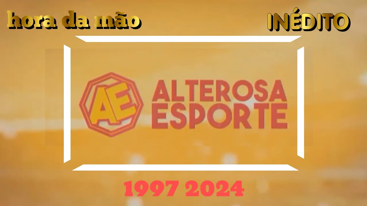 (Inédito) Cronologia Vinhetas do Alterosa Esporte de (1997 2024) - YouTube