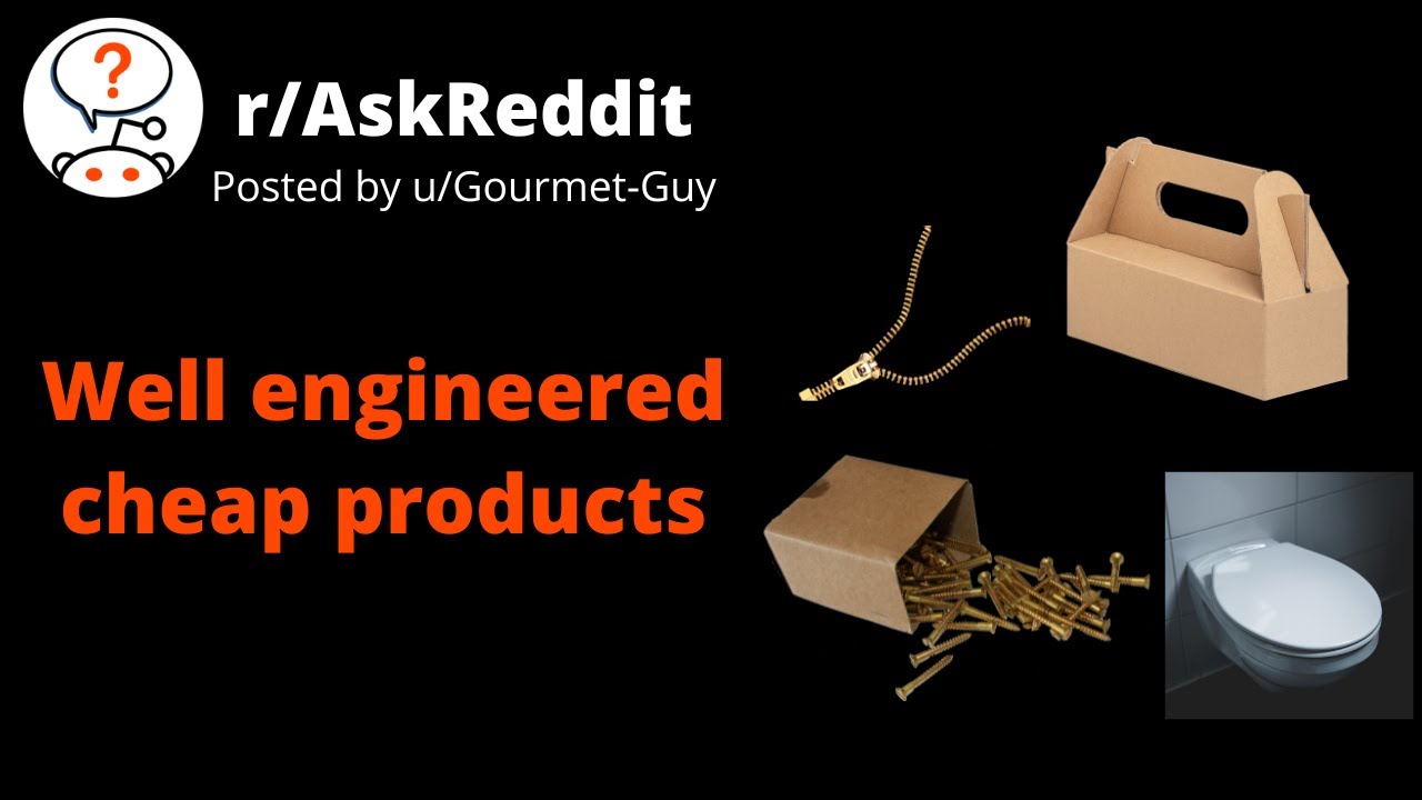 Well engineered cheap products - YouTube