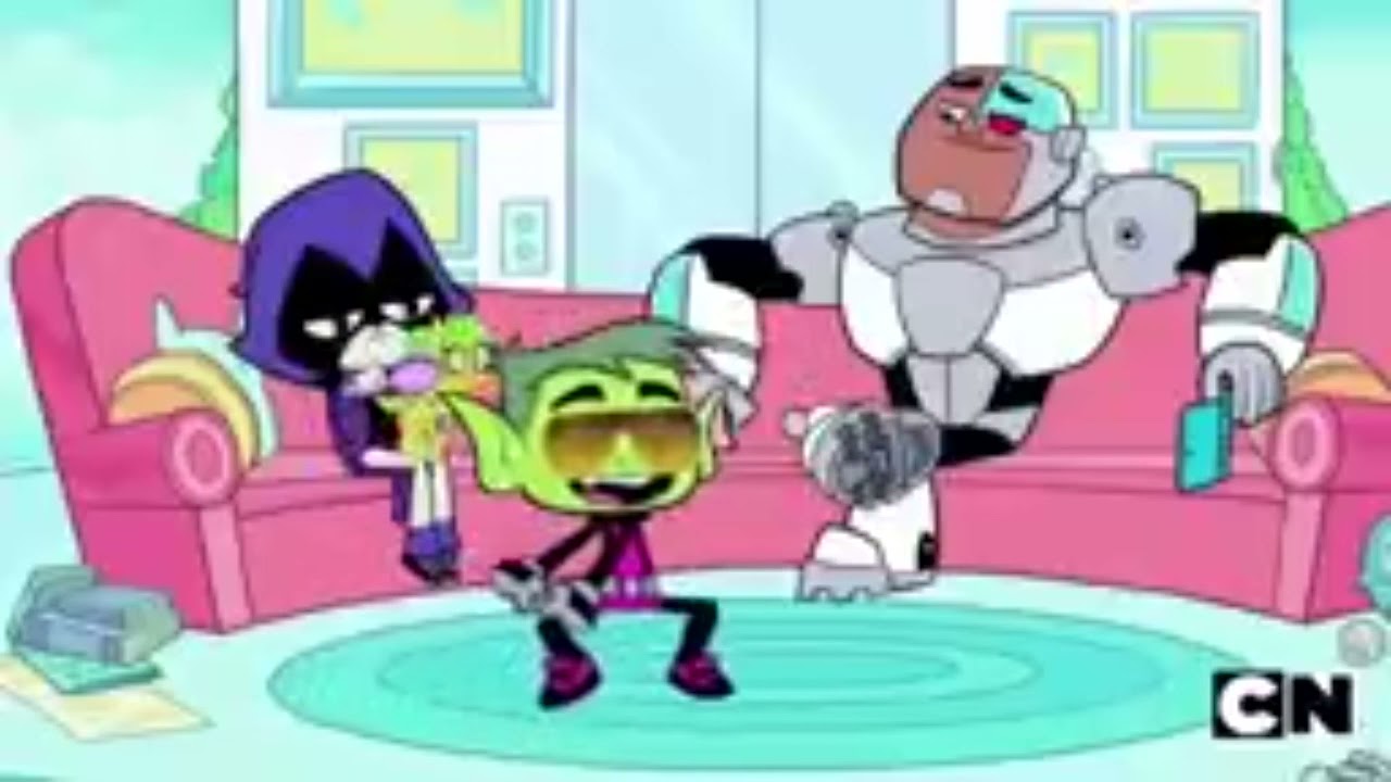 Teen Titans Go!- Beast Boy Dancing - YouTube