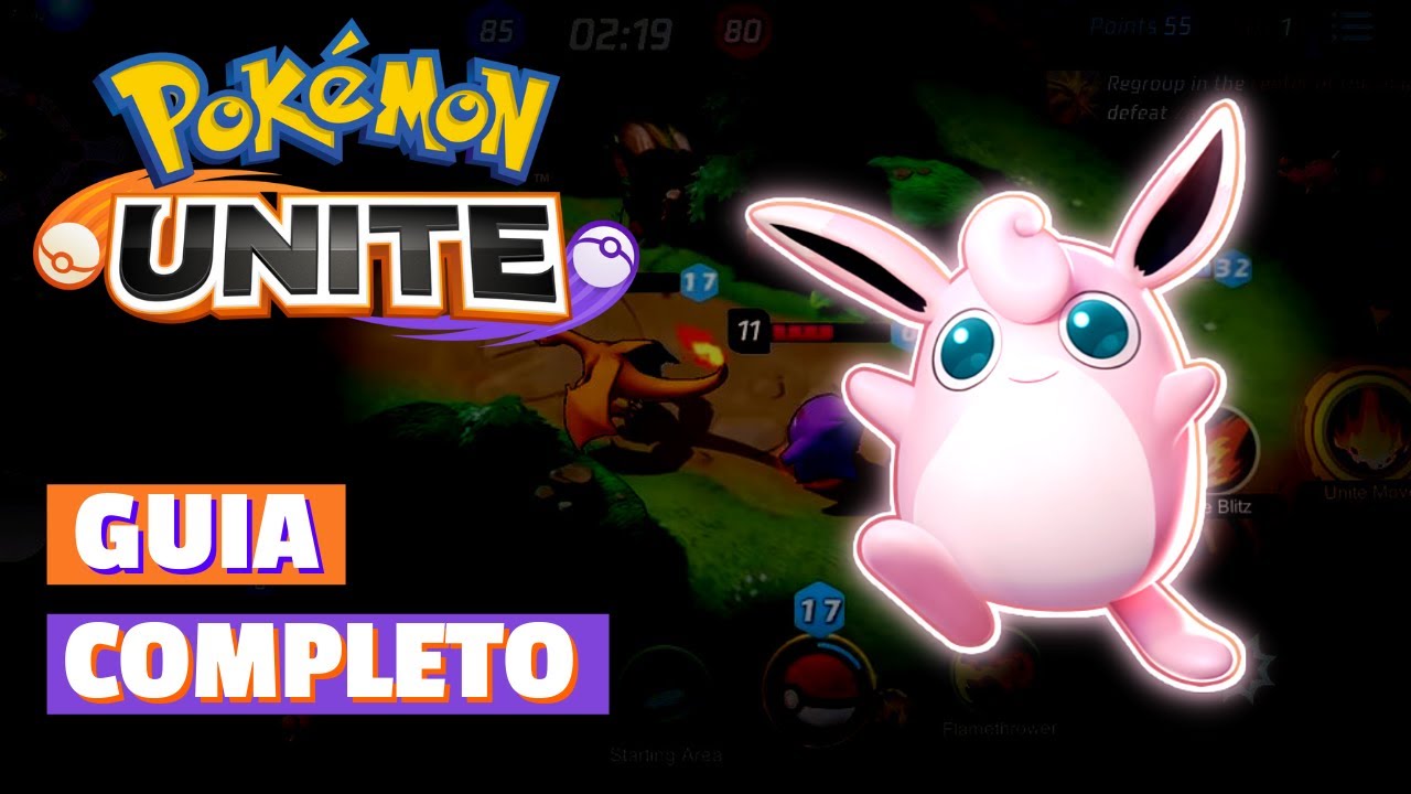 GUIA COMPLETO DA WIGGLYTUFF | POKEMON UNITE - YouTube