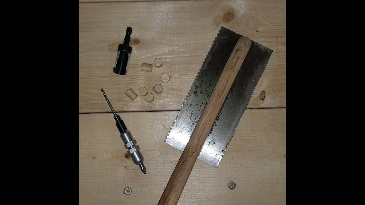 How To Make and Use Wooden Plugs - YouTube