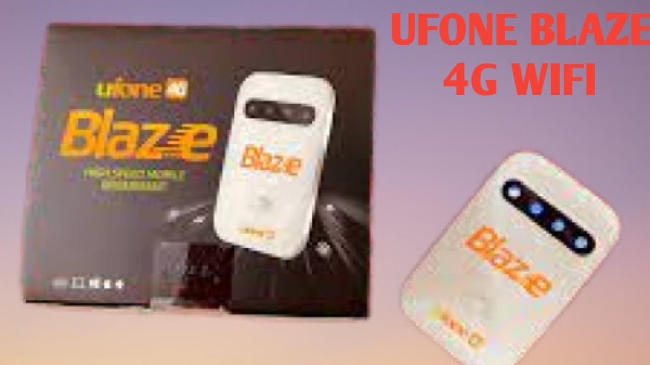 UFONE BLAZE 4G NEW WIFI DEVICE MF683U | Unboxing, Setup, Speed Check ...