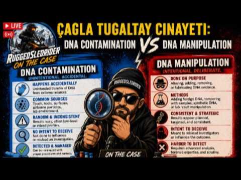 Çağla Tuğaltay Cinayeti: DNA Kontaminasyonu Vs DNA Manipülasyonu