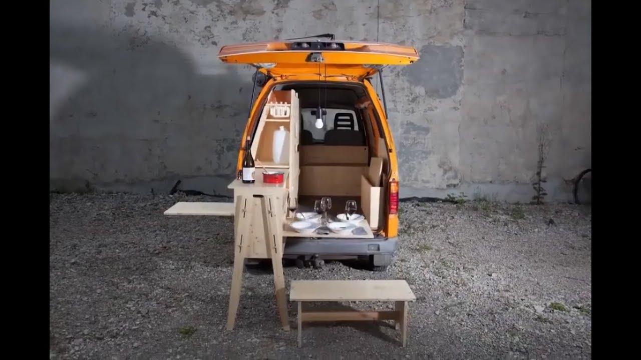 Towner Mini Micro Motorhome - Melhor Projeto para aproveitar espaço ...