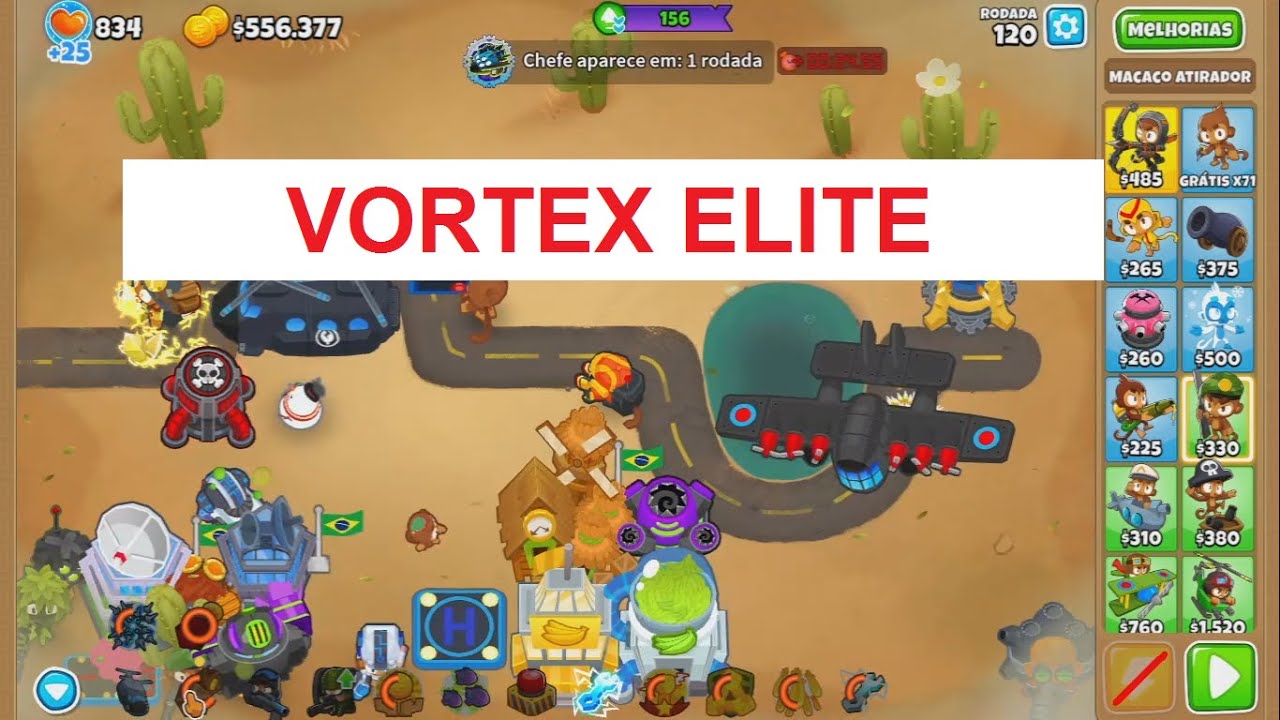 VORTEX 'ELITE' TENTANDO PASSAR DO BOSS !!! - YouTube