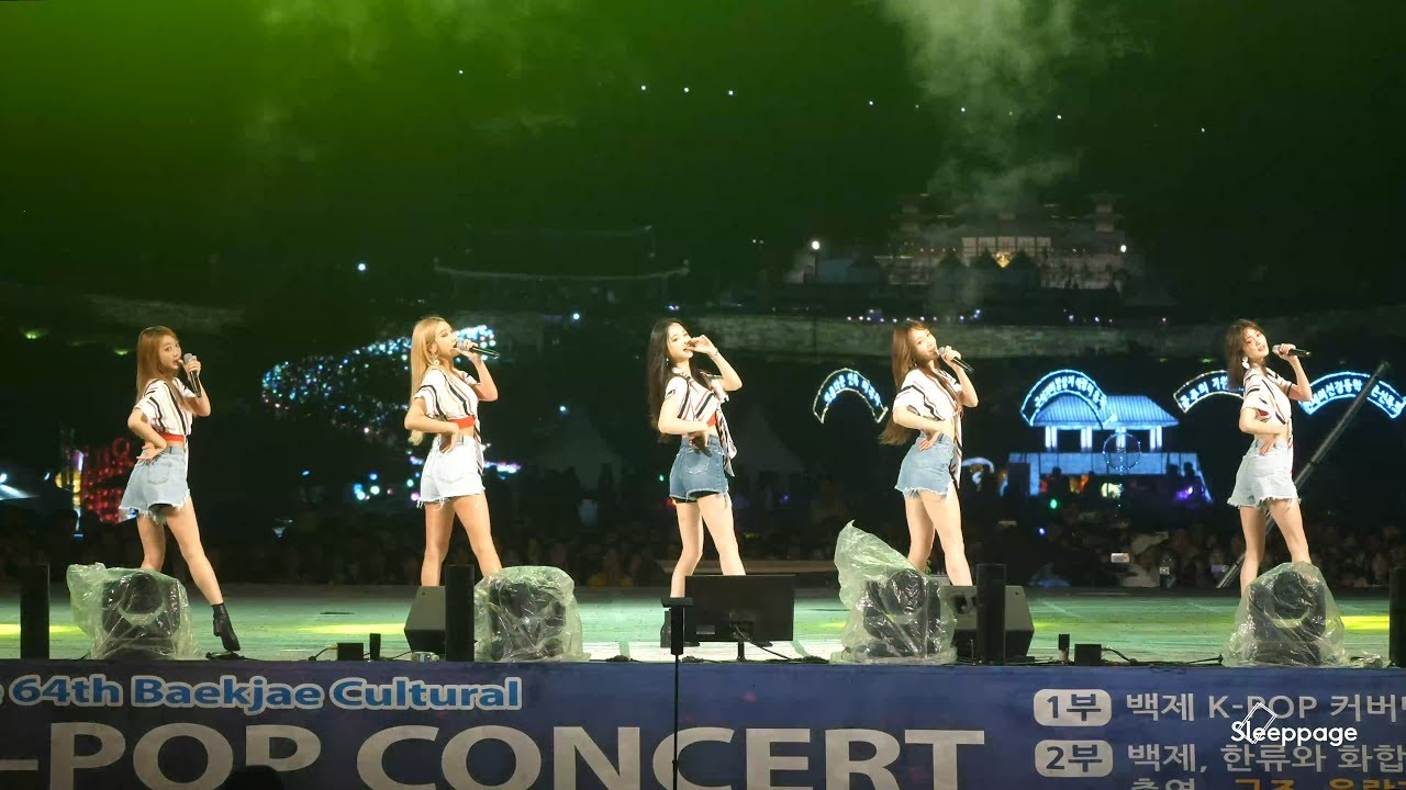 [4K] 180915 이엑스아이디 EXID 핫핑크 HOT PINK @ 백제문화제 By Sleeppage - YouTube