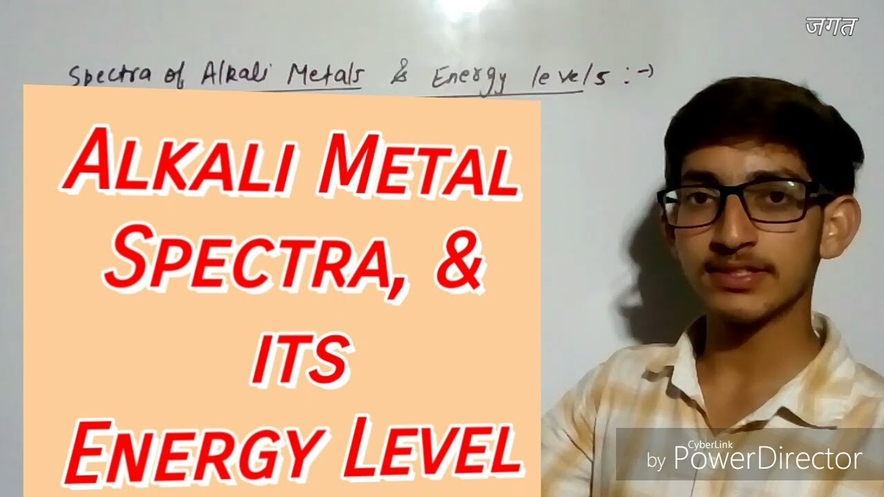 Alkali metal spectra and its energy levels || Intensity rules for ...