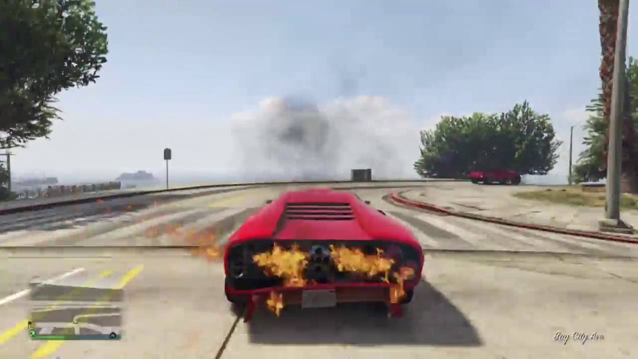GTA 5 Online-Amazing Backfire Trick/Glitch - YouTube