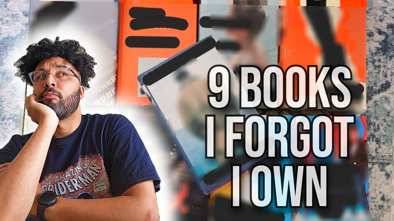 9 Books I Forgot I Own!? - Can You Have Too Many Books? - YouTube