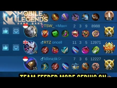 TIM FEEDER | MODE SERIUS ON - Mobile Legends - YouTube