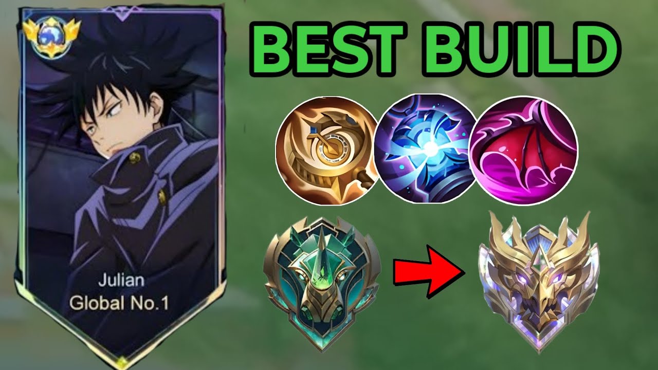 Julian New Year Jungler META Build & Emblem 2026!! - Top 1 Global ...