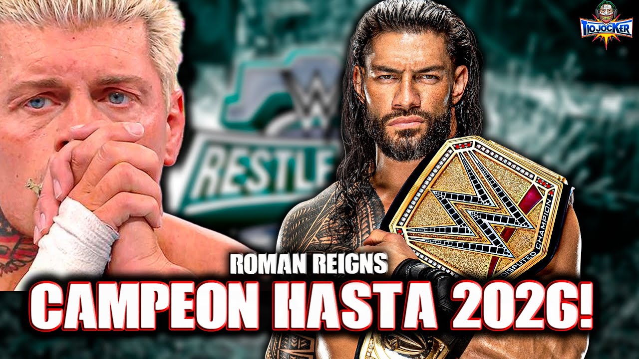 YA BASTA!! 😡 ROMAN REIGNS CAMPEÓN HASTA 2026?! CODY EN SERIOS PROBLEMAS ...
