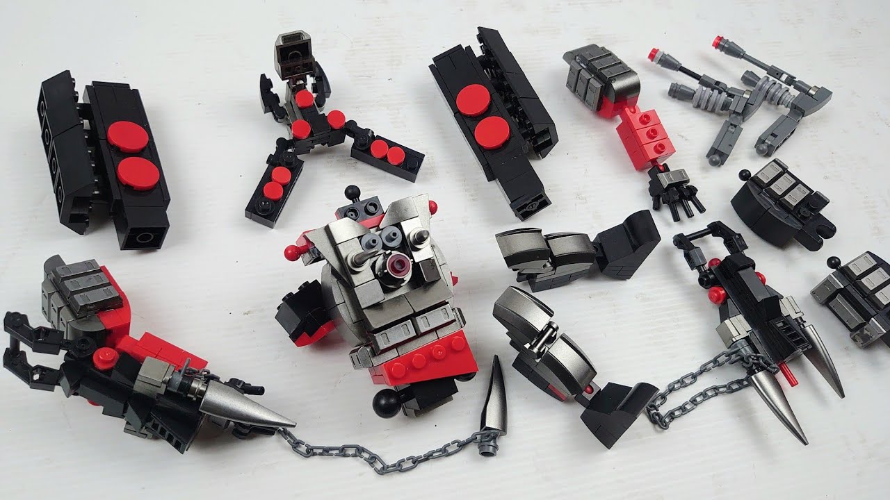 [ Build ] upgrade titan speaker man 3.0 lego 《 unofficial 》satisfying ...