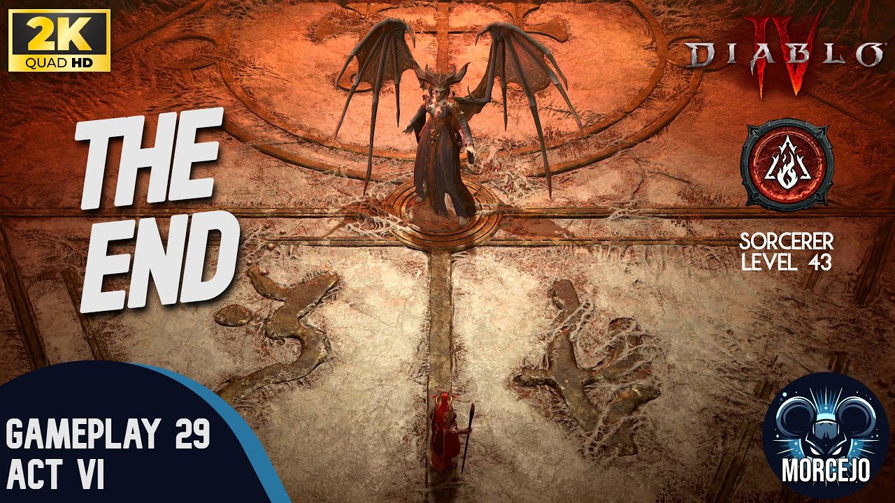 Diablo IV - ACT VI+Epilogue - Gameplay 29 - YouTube