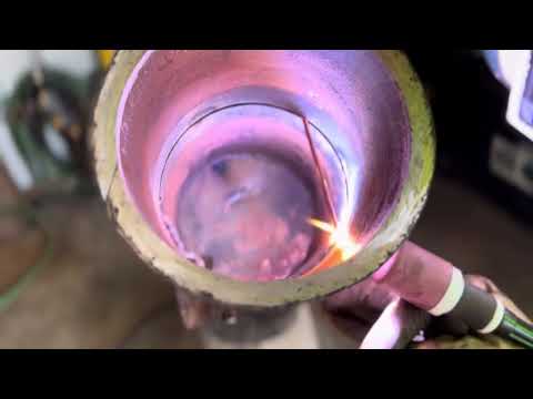 Pipe Welding 6G Position Tig Root & Hot 7018 Fill & Cap (COMBO) - YouTube