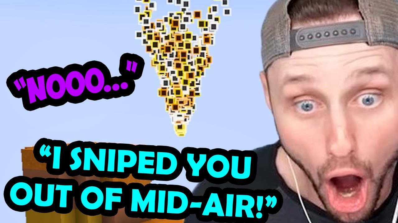 SSundee SNIPES Zud OUT OF MID-AIR! - YouTube