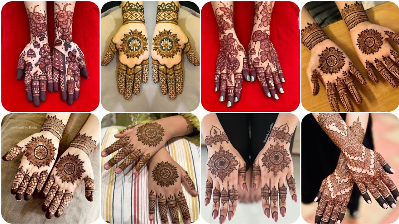 Wedding Special Mehndi Design 2024 | Dulhan mehndi design full hand ...