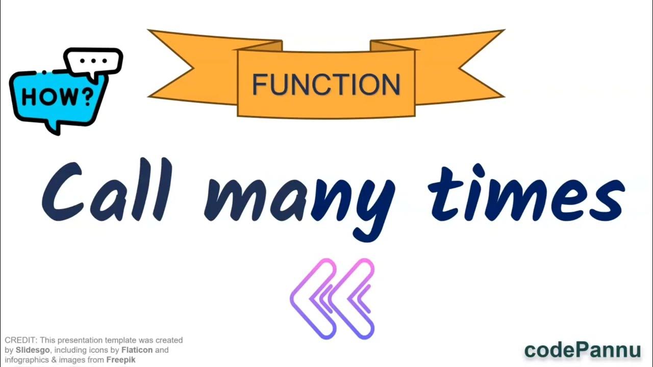 L5 - V8 - Calling a Function Many Times | Introduction to Functions | Python Basics for students ...