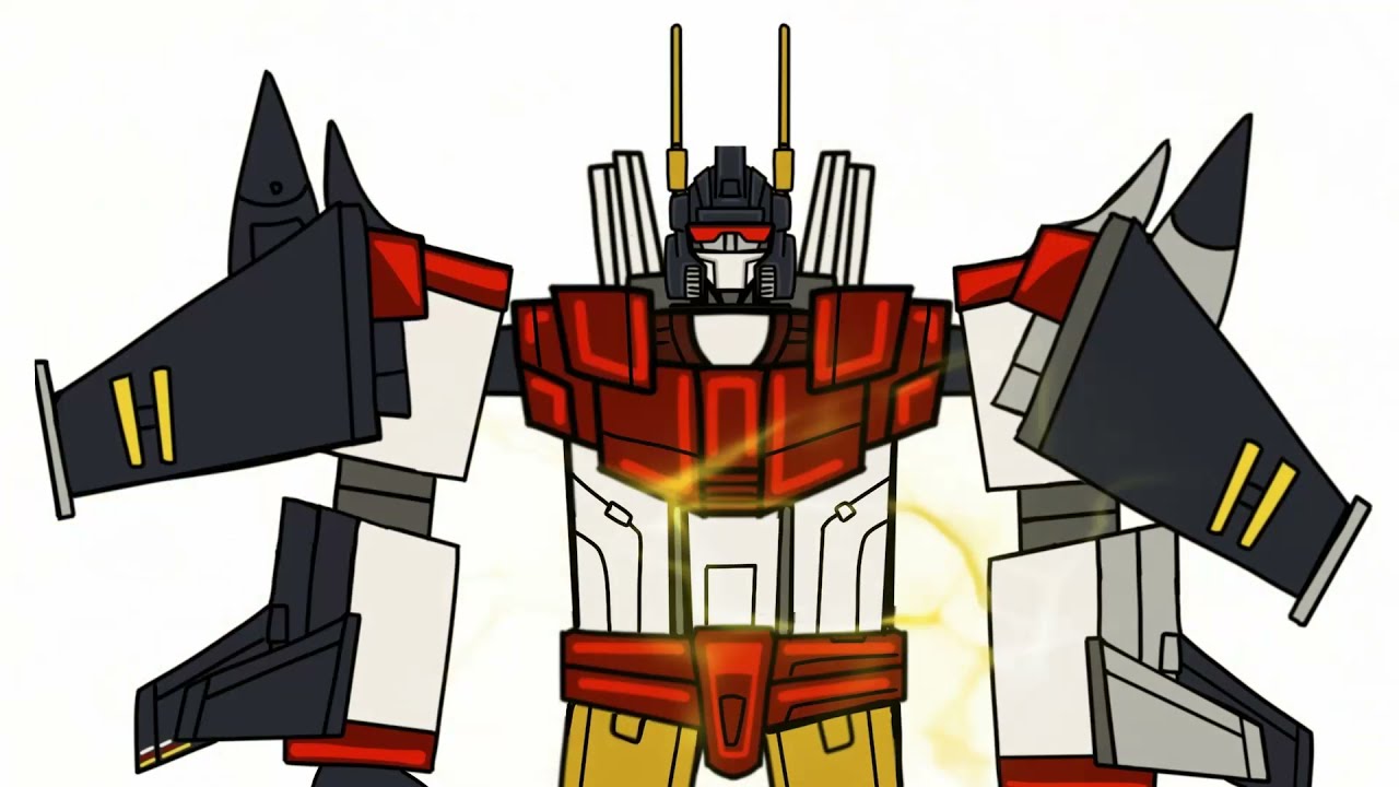 Animating Transformers G1 Aerialbots! Combine into Superion ...