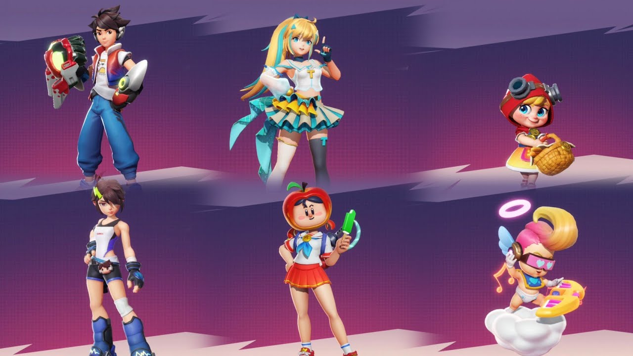 All character and skin from flash party 2025 Part 1 - YouTube