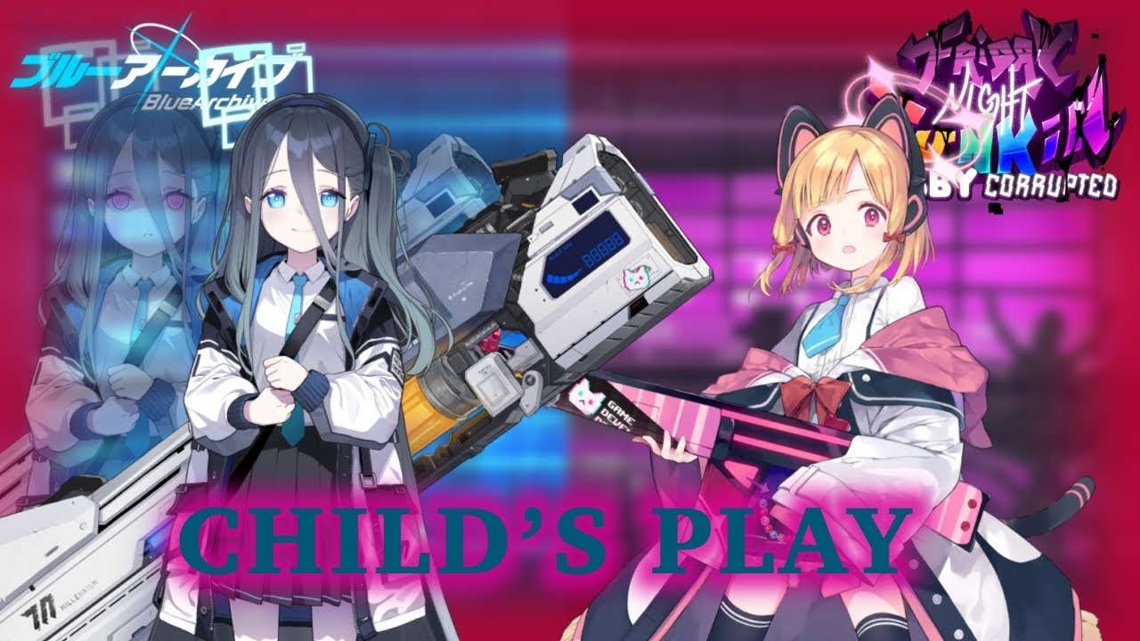 GAMER'S/CHILD'S PLAY ft. Aris/Key and Momoi (FNF Pibby Apocalypse Cover ...