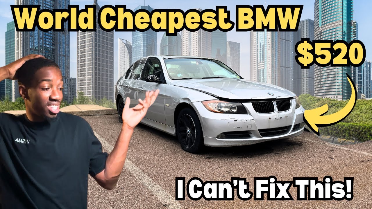 I Bought The Worst BMW E90 With Hope.... Bad Idea - YouTube