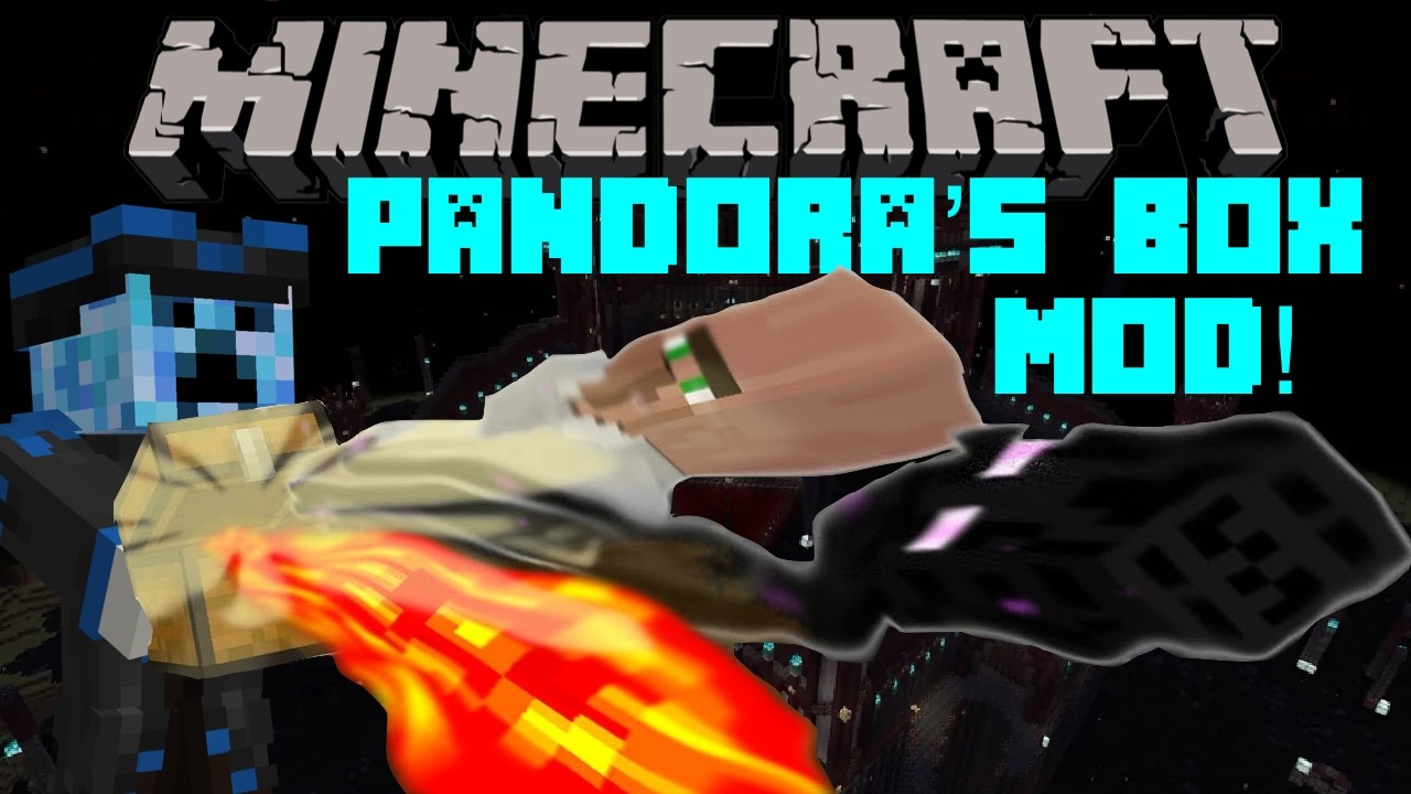 Minecraft | PANDORA’S BOX MOD! (Hundreds of Random Happenings!) | Mod ...
