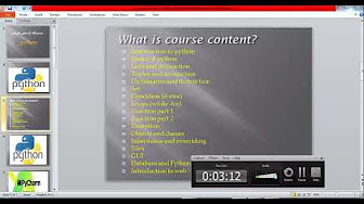 Python Programming Course Level 2 Function and Object Oriented ...