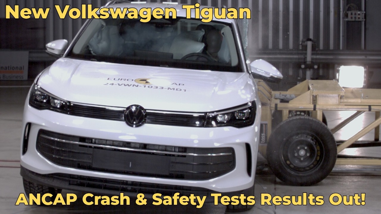 New Volkswagen Tiguan | ANCAP Crash & Safety Tests Results Out! ⭐⭐⭐⭐⭐ ...