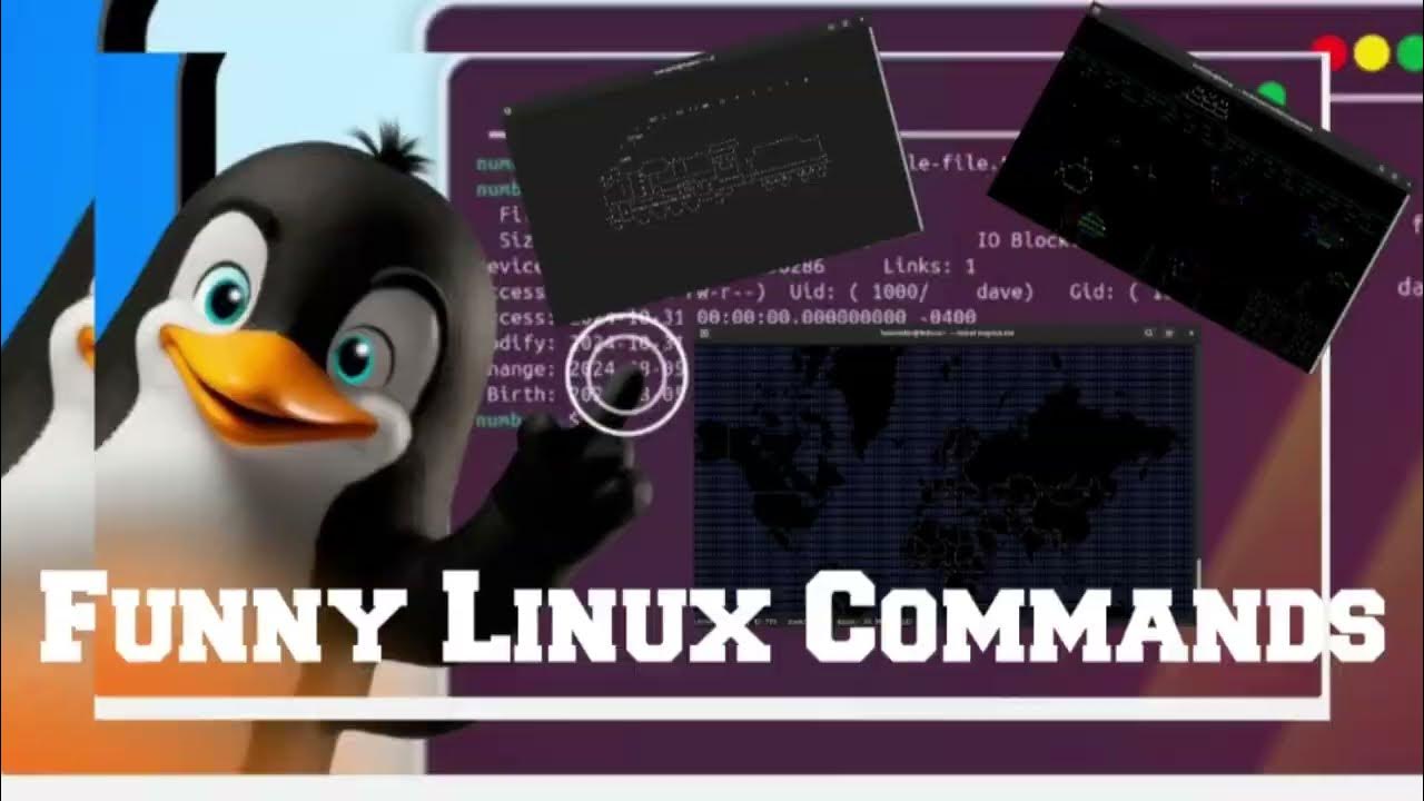 Funny Linux Commands - YouTube