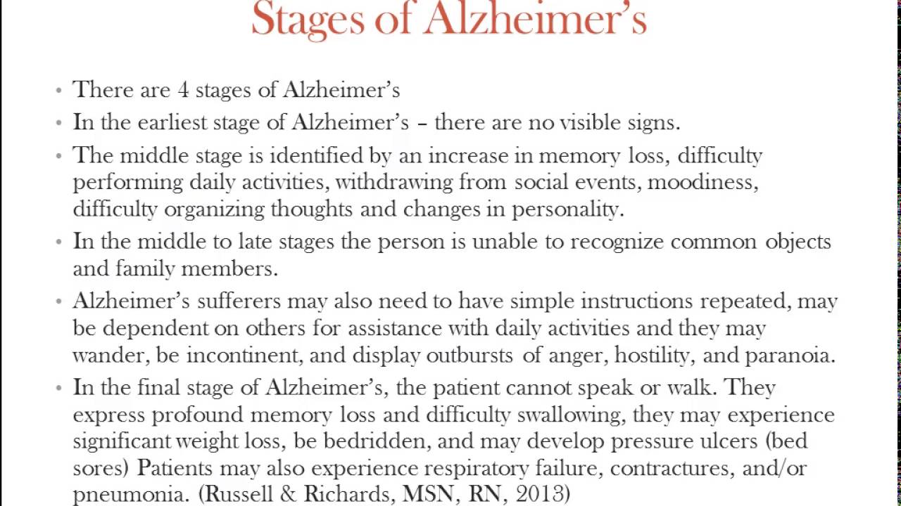 Alzheimer's Disease PowerPoint - YouTube