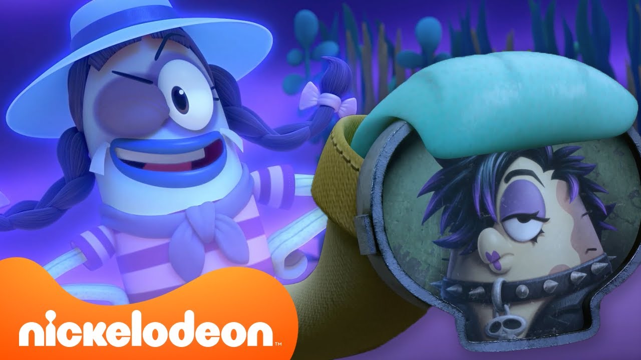 Kamp Koral | SpongeBob, Patrick and Sandy Befriend a Ghost 👻 | Full ...