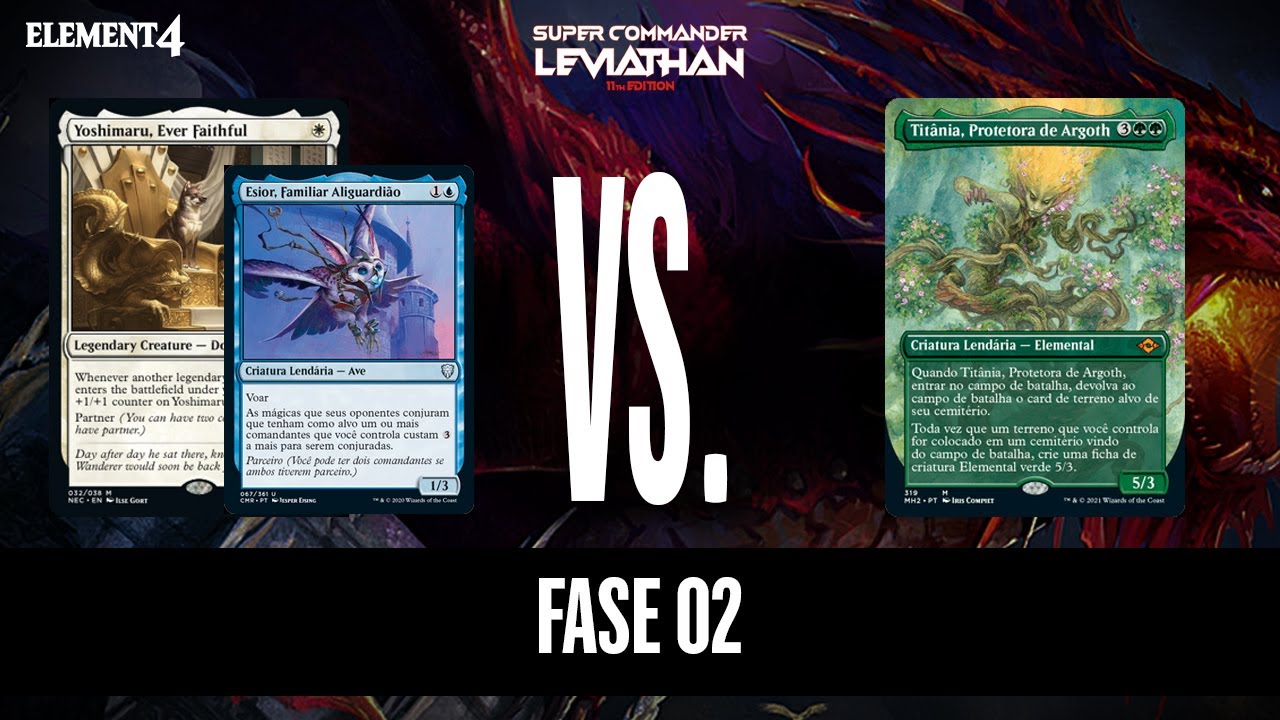 Super Commander Leviathan 11th #FASE02: Yoshimaru // Esior x Titania ...