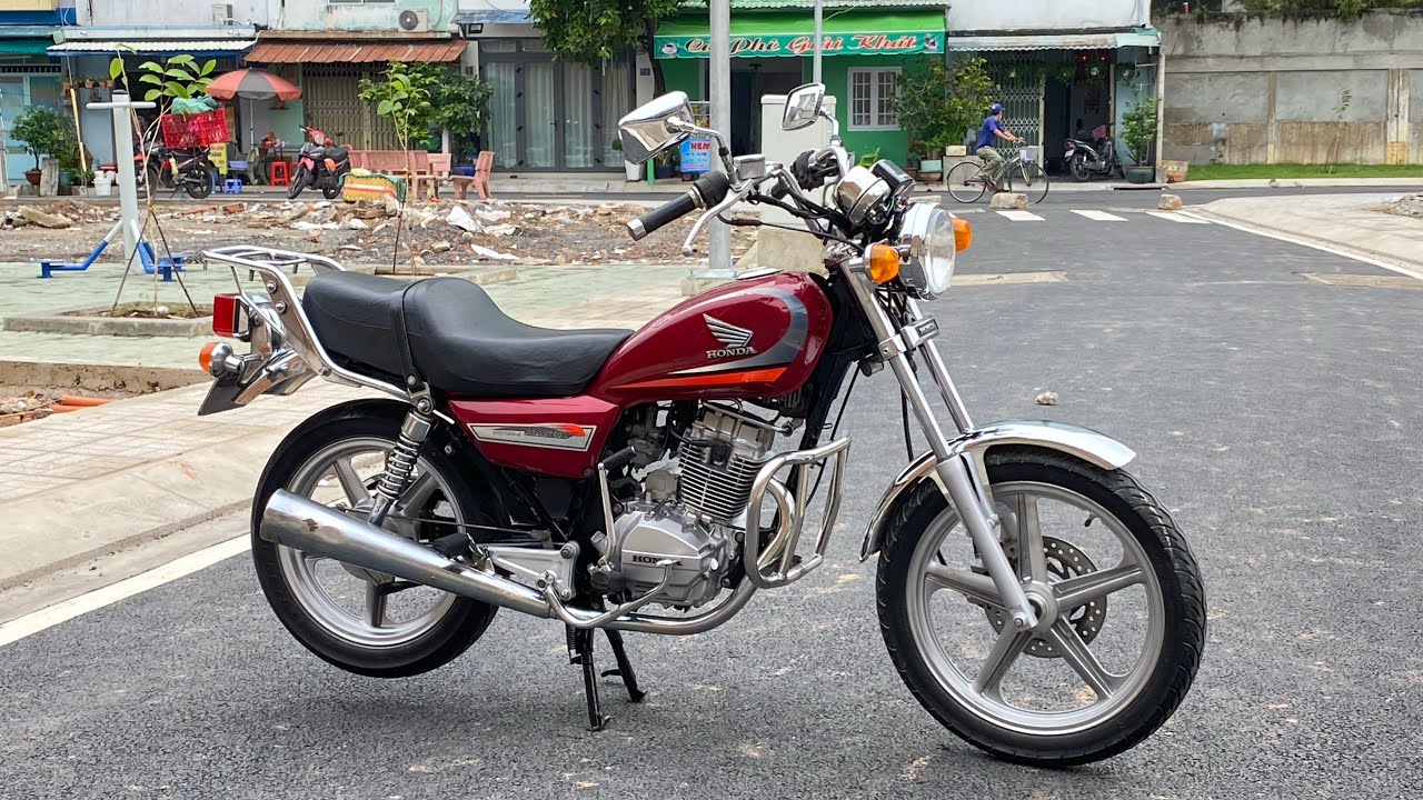 Mới về . Moto Honda Master 125cc xe rin màu đỏ BSTP. Giá rẻ Lh ...