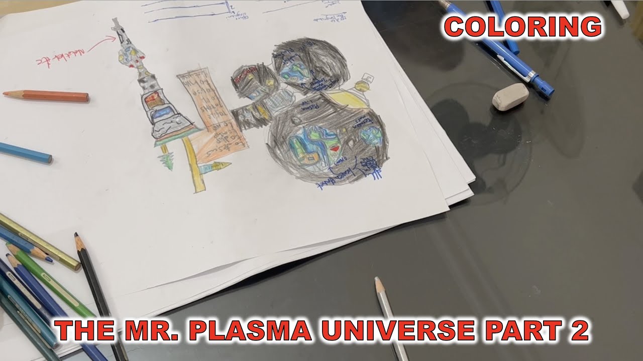 The Plasma Universe part 2 (coloring) - YouTube