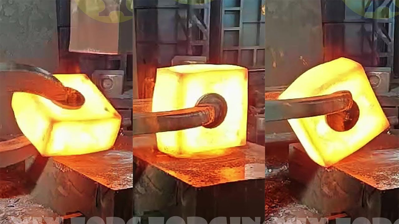How To Professionally Forge Steel Billets EP1209 - YouTube