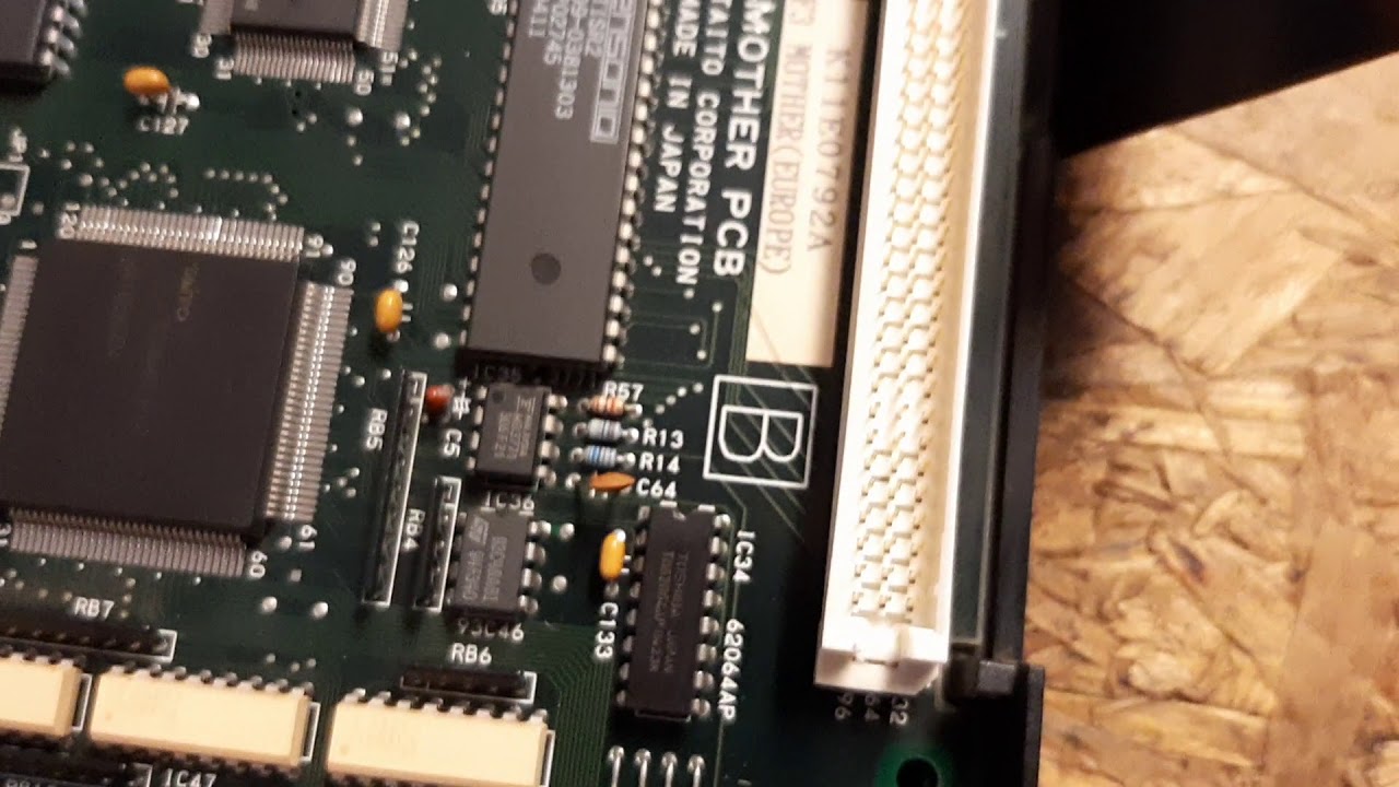 Easymod: Make Taito F3 motherboard region free the easy way - YouTube