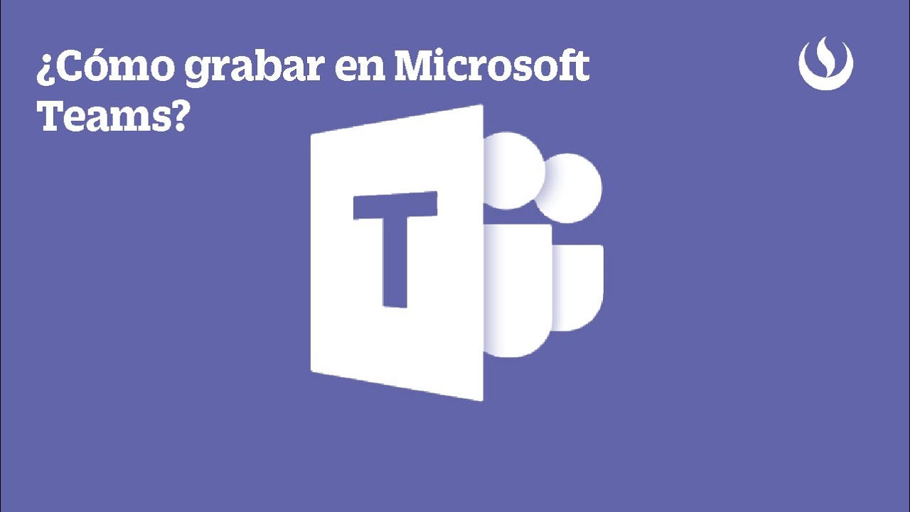 Cómo grabar en Microsoft Teams - YouTube
