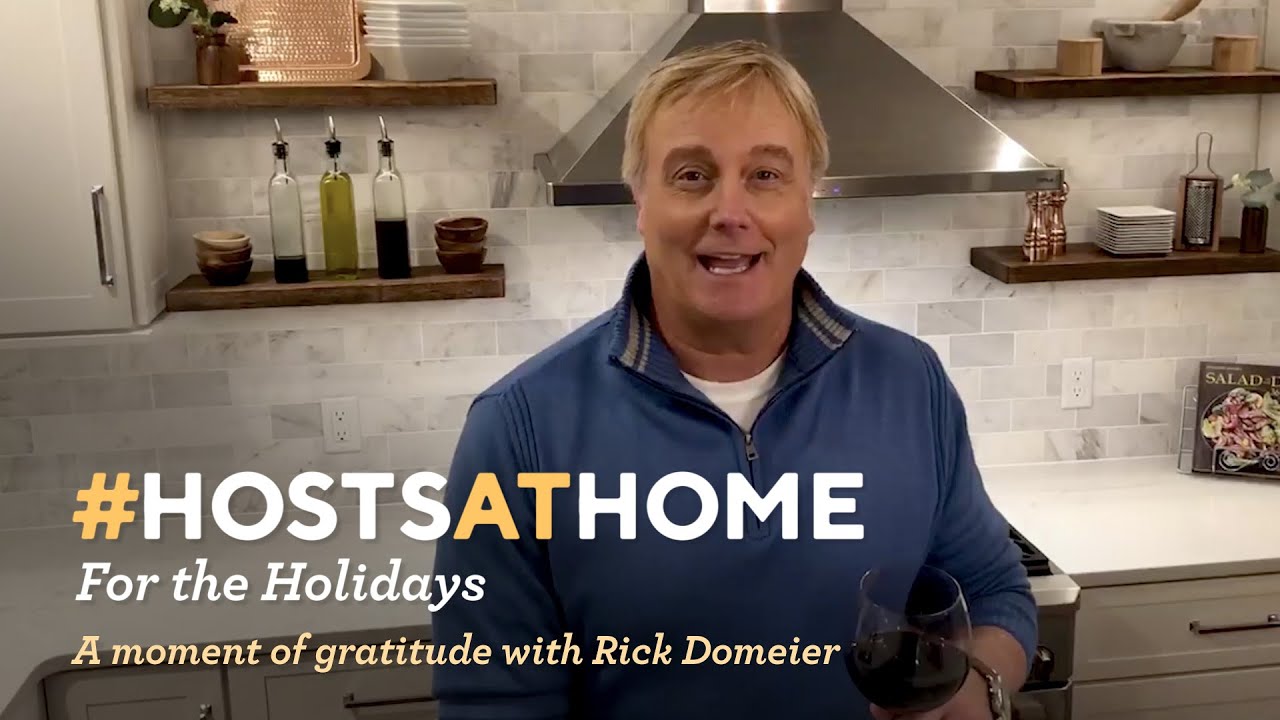 A Moment of Gratitude with Rick Domeier | QVC Hosts At Home for the ...