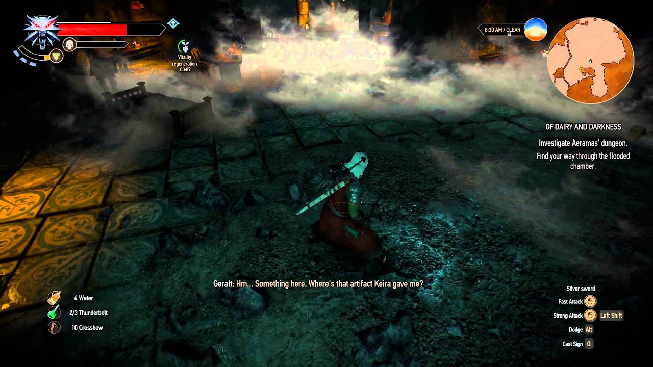 The Witcher 3 Act 1 - Enhanced Feline Armor - YouTube